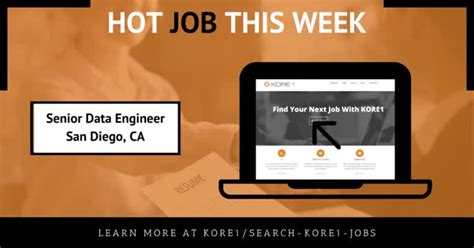 kore1 on linkedin werehiring dataengineer kore1