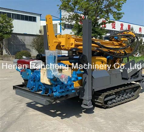 100m150m200m Hydraulic Crawler Type Borehole Water Well Drilling Rig