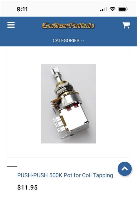 Is There Such A Thing Like A Potentiometer That You Could Also Press