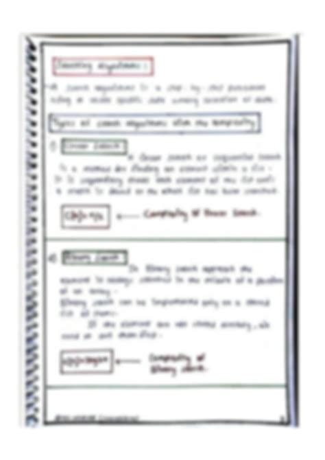 SOLUTION Topic Data Structure Classification Of Data Structure Complete Programming Notes