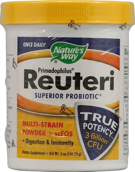 Natures Way Primadophilus Reuteri Superior Probiotic Powder 3