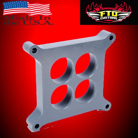 1 Inch 4150 4 Hole Drag Racing Carburetor Spacer
