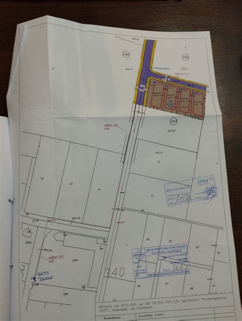 Продавам 4 парцела с Пуп в гр Пловдив кв Коматево район Южен гр