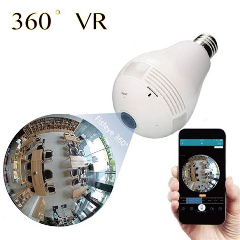 Light Bulb Camera Light Bulb Security Camera 2 In 1 Garden Light