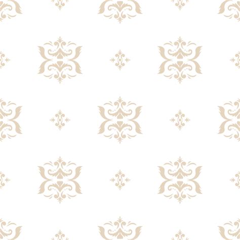 Decorative Ethnic Seamless Floral Pattern 55982149 Png