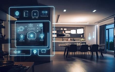 Premium Photo Smart Home Interface With Augmented Realty Of Iot