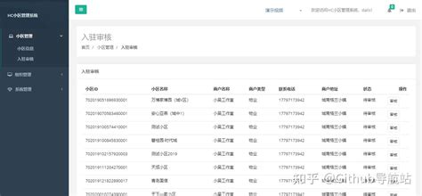 这个开源小区物业管理系统太强了 知乎