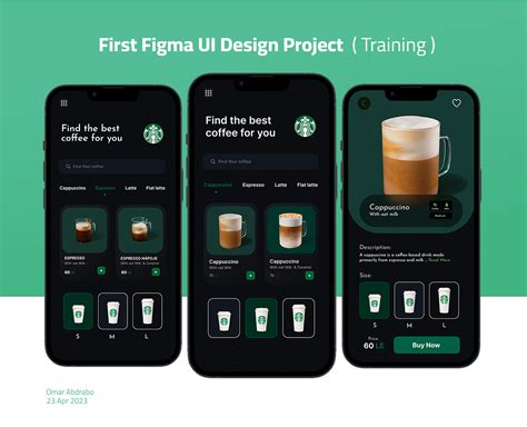 Starbucks Ui Design Training On Behance