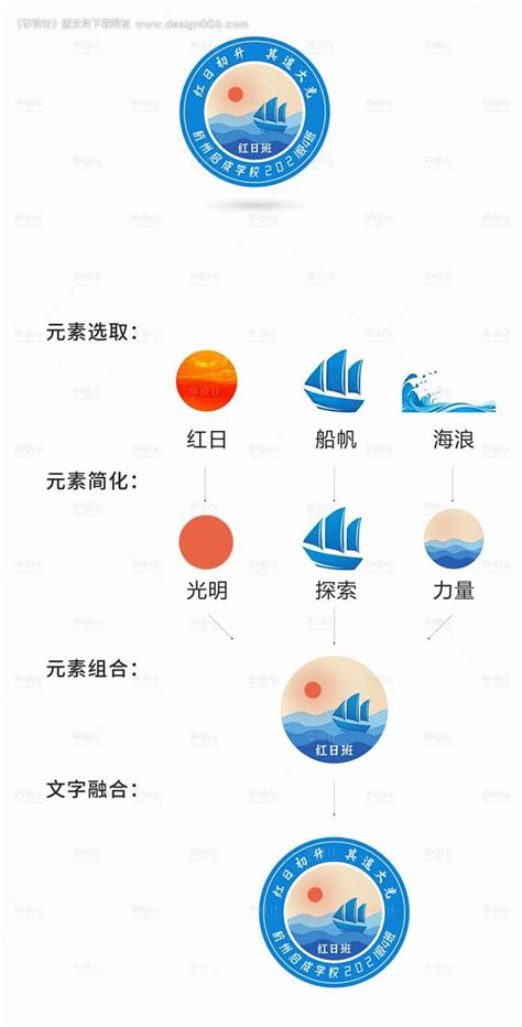 班徽设计 源文件下载