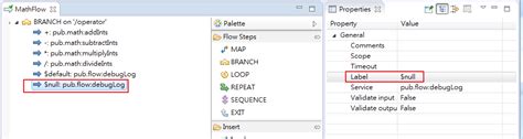 Alberts Blog Webmethods 在 Flow Service 中使用 Branch