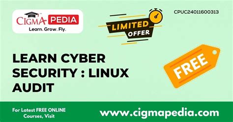learn cyber security linux audit free udemy course cigma pedia