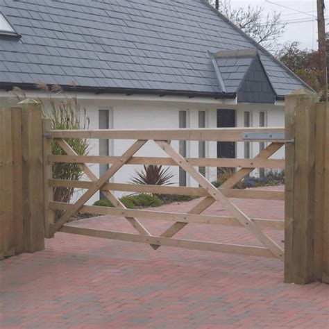 Somerfield Five Bar Gate Driveway Gate Fencing Essentials