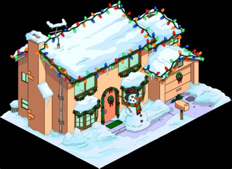 Christmas Simpsons Home The Simpsons Tapped Out Wiki Fandom