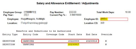 How To Update Garnishment Records Edsembli Support