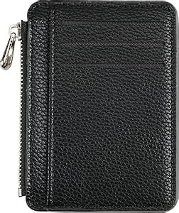Voduns Porte Monnaie Très Plat Portefeuille Minimaliste Fin Porte Carte