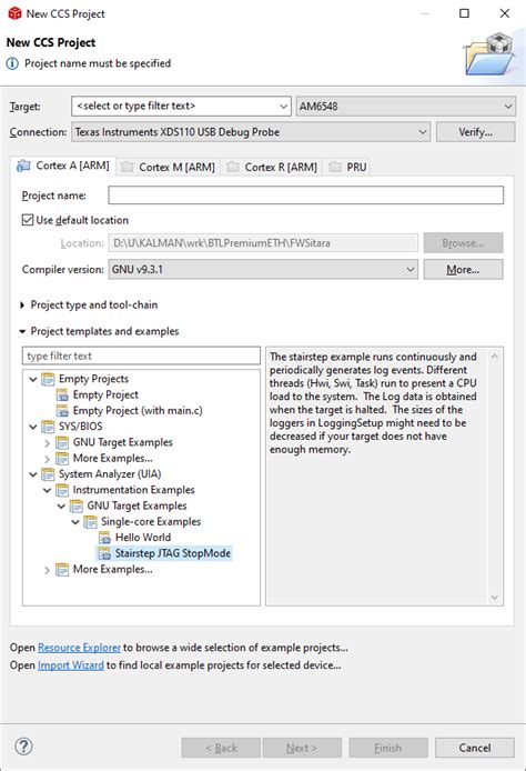 CCS AM6548 System Analyzer Example Code Composer Studio Forum Code