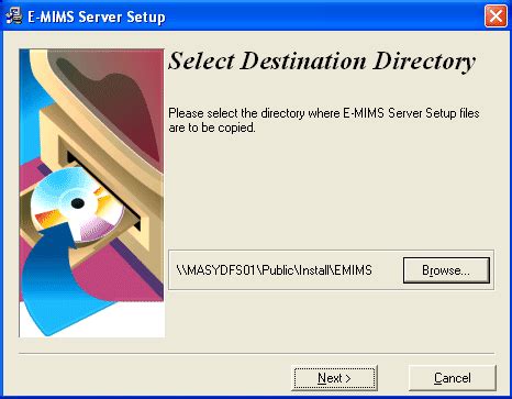 How To Enter A UNC Path To The Server Location MIMS Knowledge Base