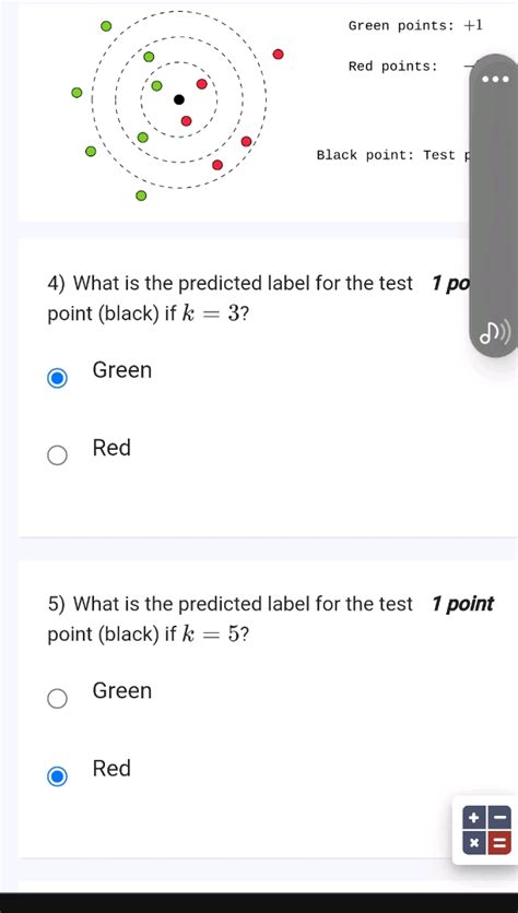Green Points 1 Red Points Black Point Test 4 StudyX