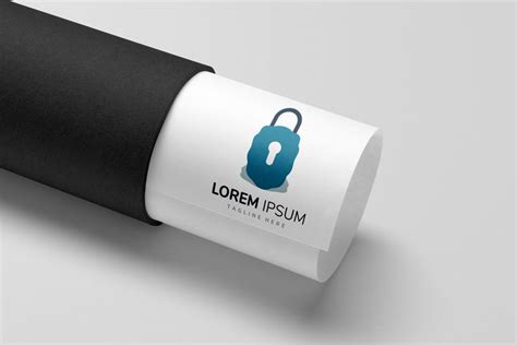 Padlock Logo Design Template