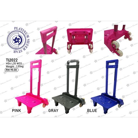 6 Months Warranty For West Malaysia Tl2022 6 Wheel Trolley Ready