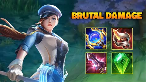 SILVANNA BRUTAL DAMAGE EASY 22 KILSS SILVANNA BEST BUILD 2023 MLBB