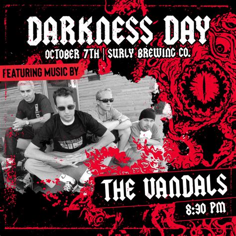 Darkness Day 2023 Music Lineup Surly Brewing Co