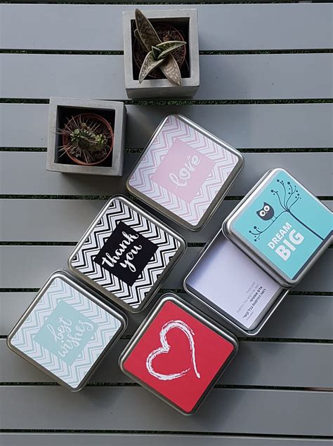 פתקיות של אהבה מתנות קטנותכל אחד והמסר שלו מארזי דפי