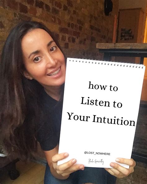 What Does Listening To Your Intuition Mean Phoebe Garnsworthy