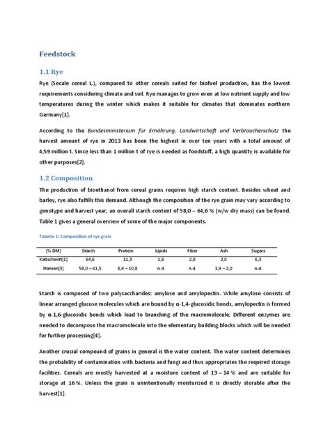 Project Report Group C 1 A Feedstock Milling New Pdf Mill Grinding Starch