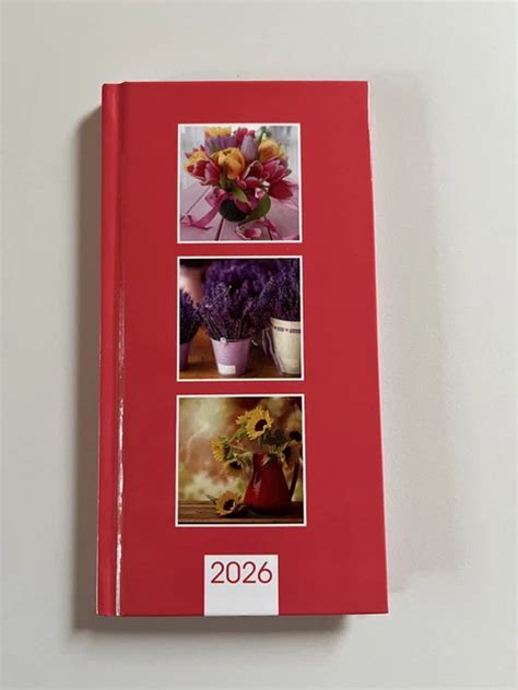 Kleines Kalender BÜchlein 2026 Mit Festem Einband Und Bildmotiven
