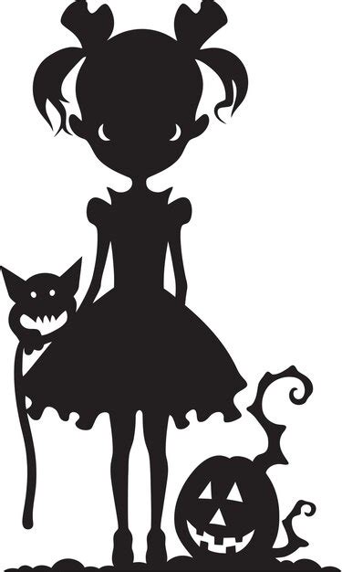 Pumpkin Patch Pixie Halloween Character Logo Icon Cuddly Cauldron