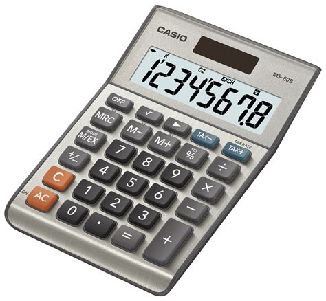 Casio MS 80B Standard Function Desktop Calculator Amazon In Office