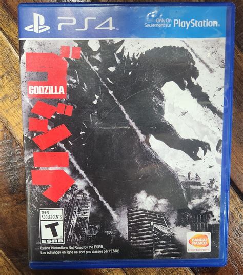 Godzilla (PlayStation 4 5th Rarest Ps4 Game!) 722674120333 | eBay