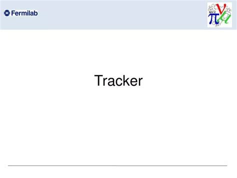 PPT Tracker PowerPoint Presentation Free Download ID