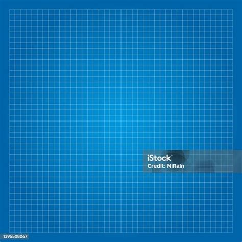 벡터 일러스트 레이 션 블루 플로팅 그래프 종이 그리드 배경 격자 사각형 그래프 선 텍스처 엔지니어링 용지 패턴 밀리미터 그래프