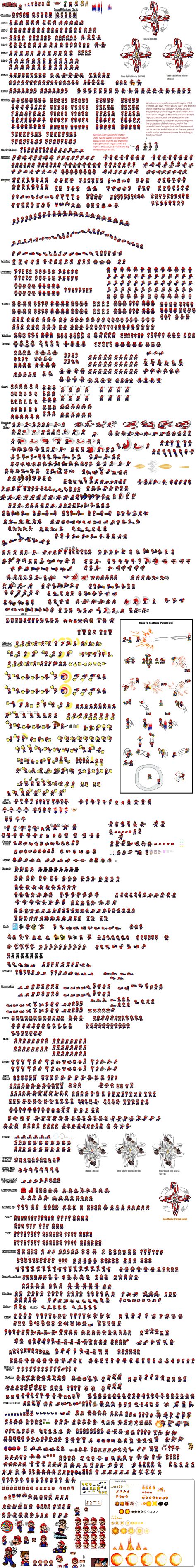 Mario Sprite Sheet Mario And Luigi New Generation Rmarioandluigi
