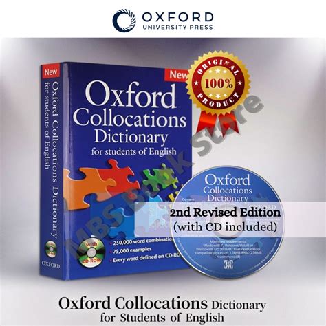 Oxford Collocations Dictionary For Students Of English 9780194325387