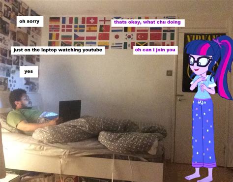 Sci Twi Came To See Me In Bed By Yungstuff On Deviantart