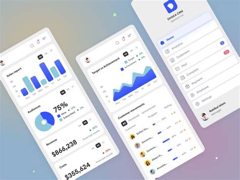 Rakibul Islam On Linkedin Crm Crmdashboard Mobiledesign