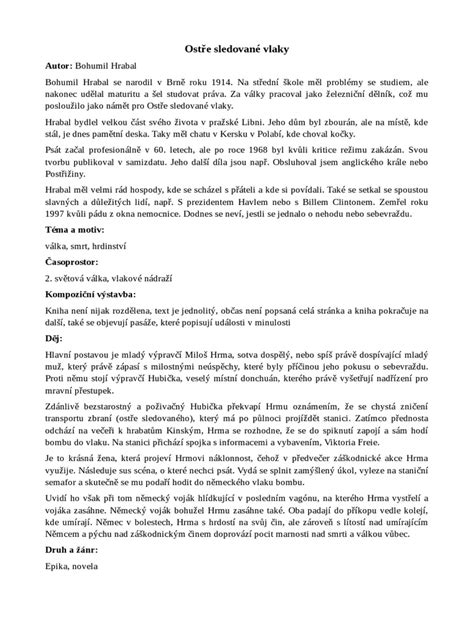 Vlaky Pdf