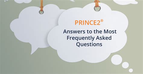 Prince2® Frequently Asked Questions 11 Superb Answers
