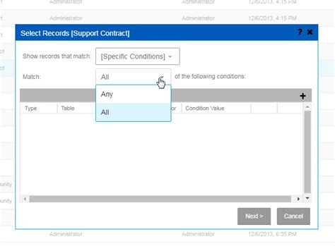 create an infor crm saleslogix report to filter by date customer fx