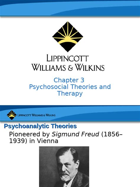 Chapter 3 Psychosocial Theories And Therapies Pdf Psychotherapy Psychoanalysis