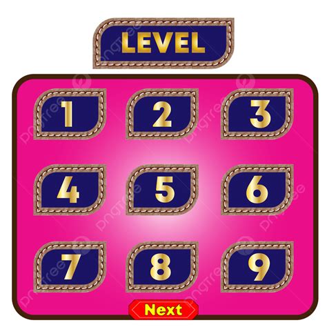 Game Asset Vector Hd Png Images Game Level Asset Design Concept Game