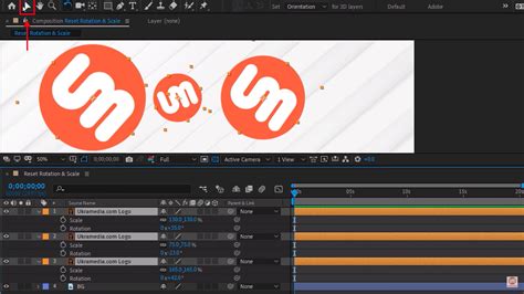 Reset Scale And Rotation In After Effects Ukramedia