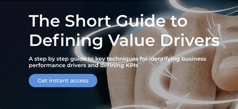 How To Define Value Drivers