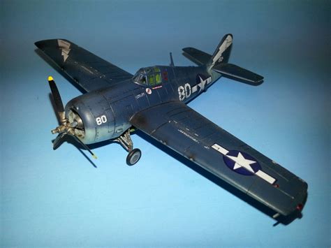 Scale Model Kit Completed Builds — 1 72 Academy F4f 4 Wildcat Us Navy