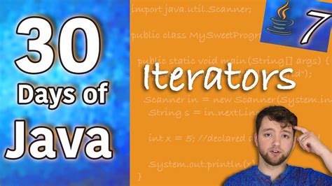 Hands On Java Iterators Day 7 Youtube