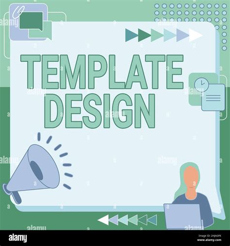Conceptual Display Template Design Business Approach An Overall Layout