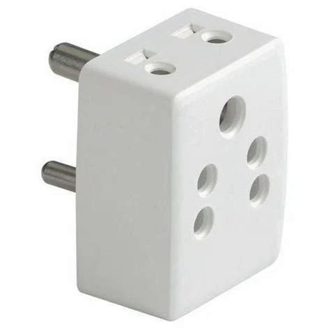 A Three Pin Electric Socket At Piece In New Delhi Id